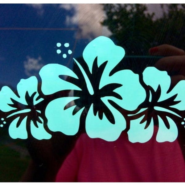 Hibiscus Decals - Etsy