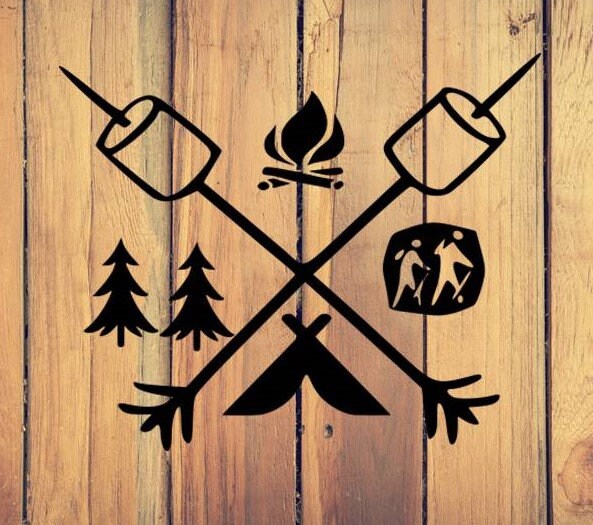 Camp Logo Digital File Instant Download Svg Png Pdf Eps | Etsy