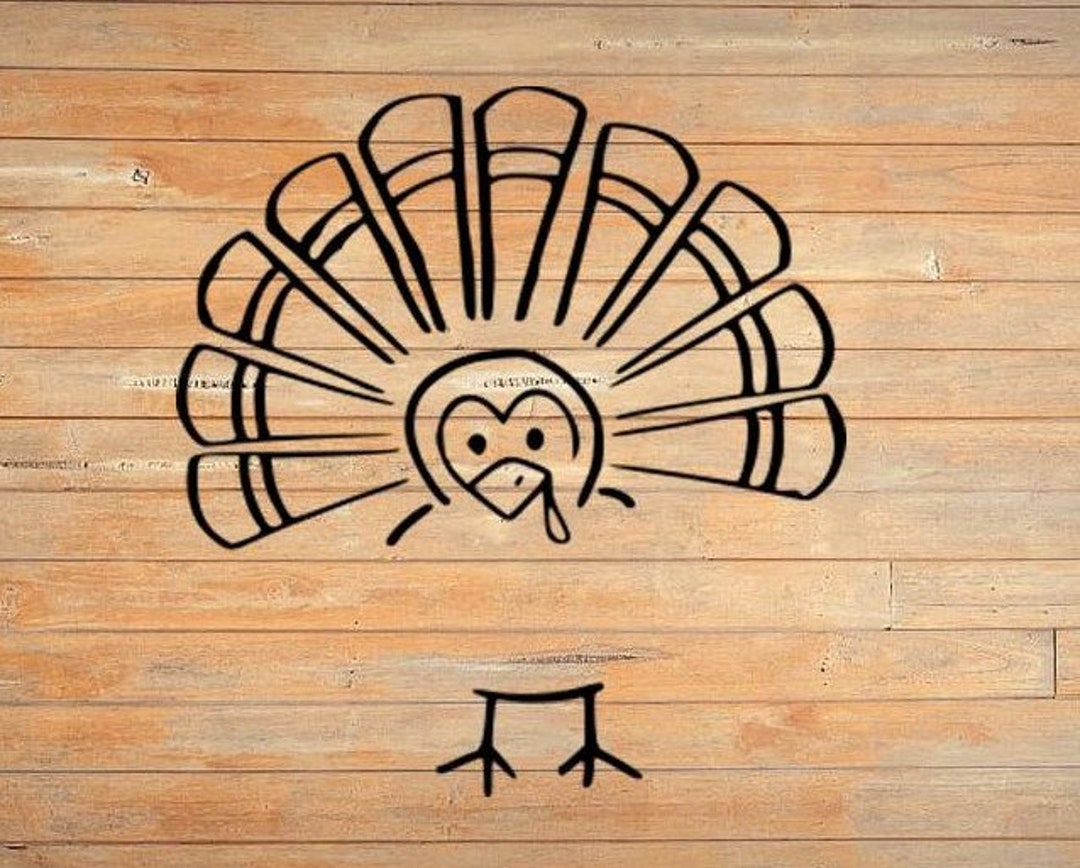Turkey, Digital File, Instant Download, Svg, Pdf, Png, Esp, Dxf - Etsy
