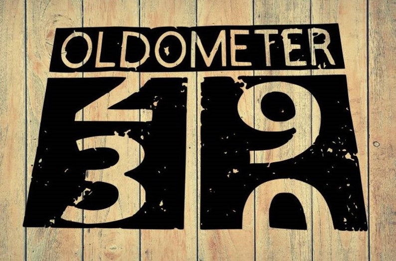 Oldometer 30 Years Old Digital File, Instant Download, Svg, Png, Pdf ...
