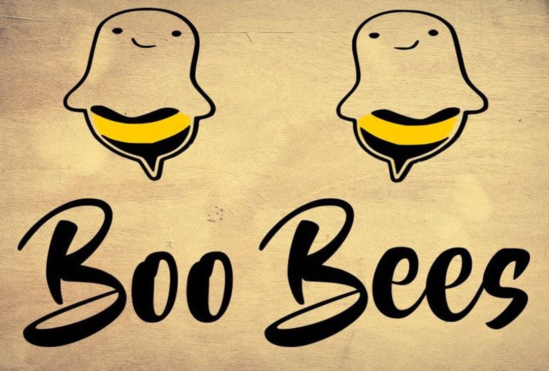 Boo Bees, Ghost Bees, Digital File, Instant Download, Svg, Pdf, Png ...