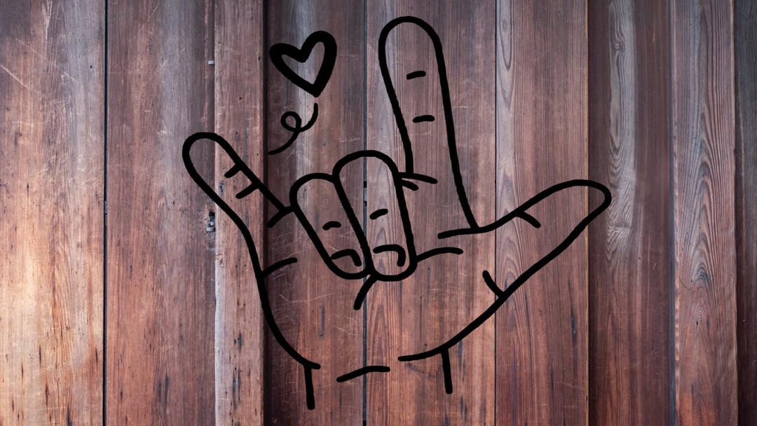 Love You Sign Language, Digital File, Instant Download, Svg, Pdf, Eps ...