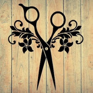 Hairdressor Scissors Digital File Instant Download Svg Png - Etsy