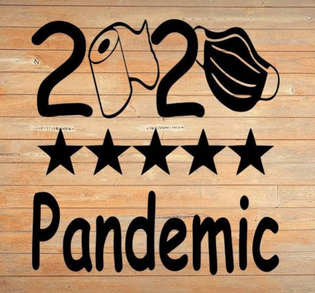 5 Star Pandemic 2020, Ditigal File, Instant Download, Svg, Pdf, Png ...