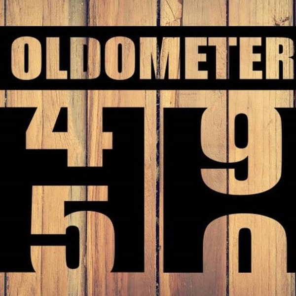 Oldometer Svg - Etsy