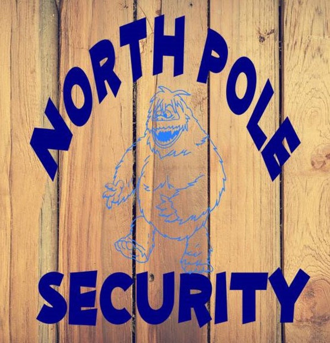 Bumble North Pole Security, Digital File, Instant Download, Png, Pdf, Eps, Svg, Dxf - Etsy