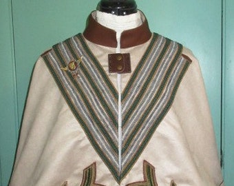 Military Style Cape - Etsy