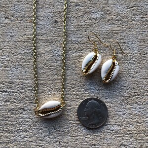 Small Shell Jewelry Set, Mermaid Jewelry, Gift Mom, Boho Gift Set, Summer Jewerly Set, Beach ...