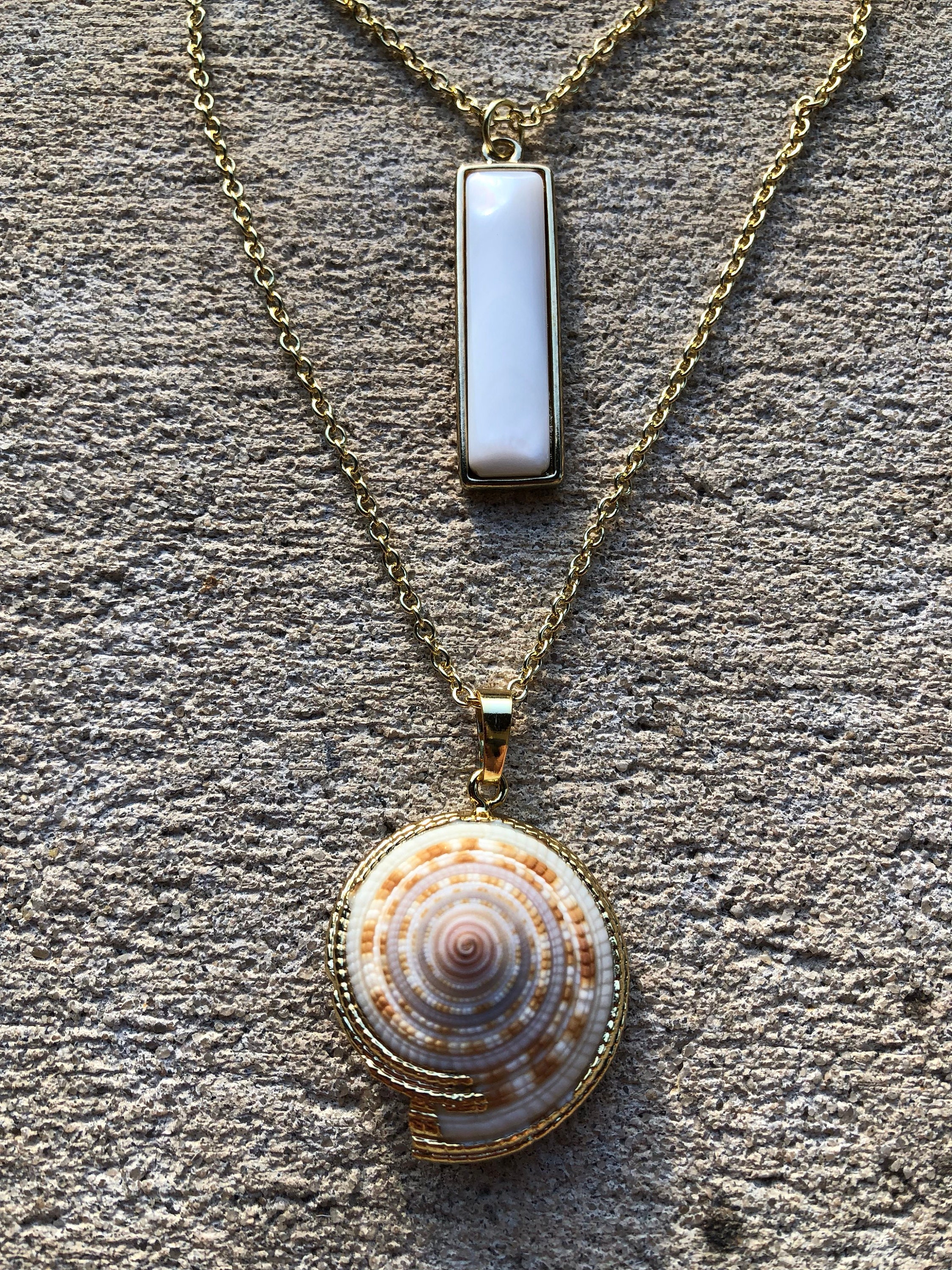 Sea Shell Necklace, Holiday Gift for Her, Gift for Women, Best Friend ...