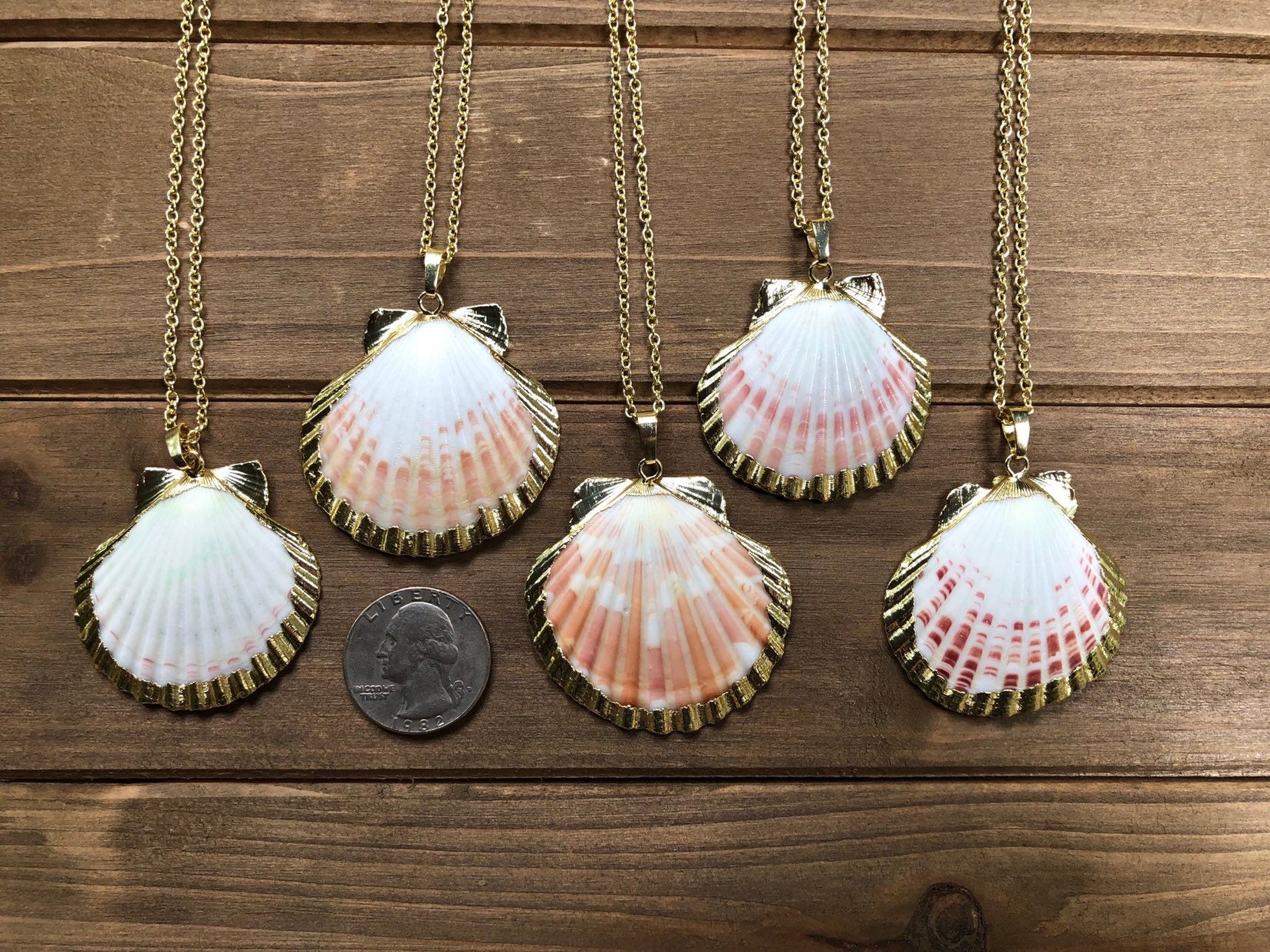 Pink Shell Necklace