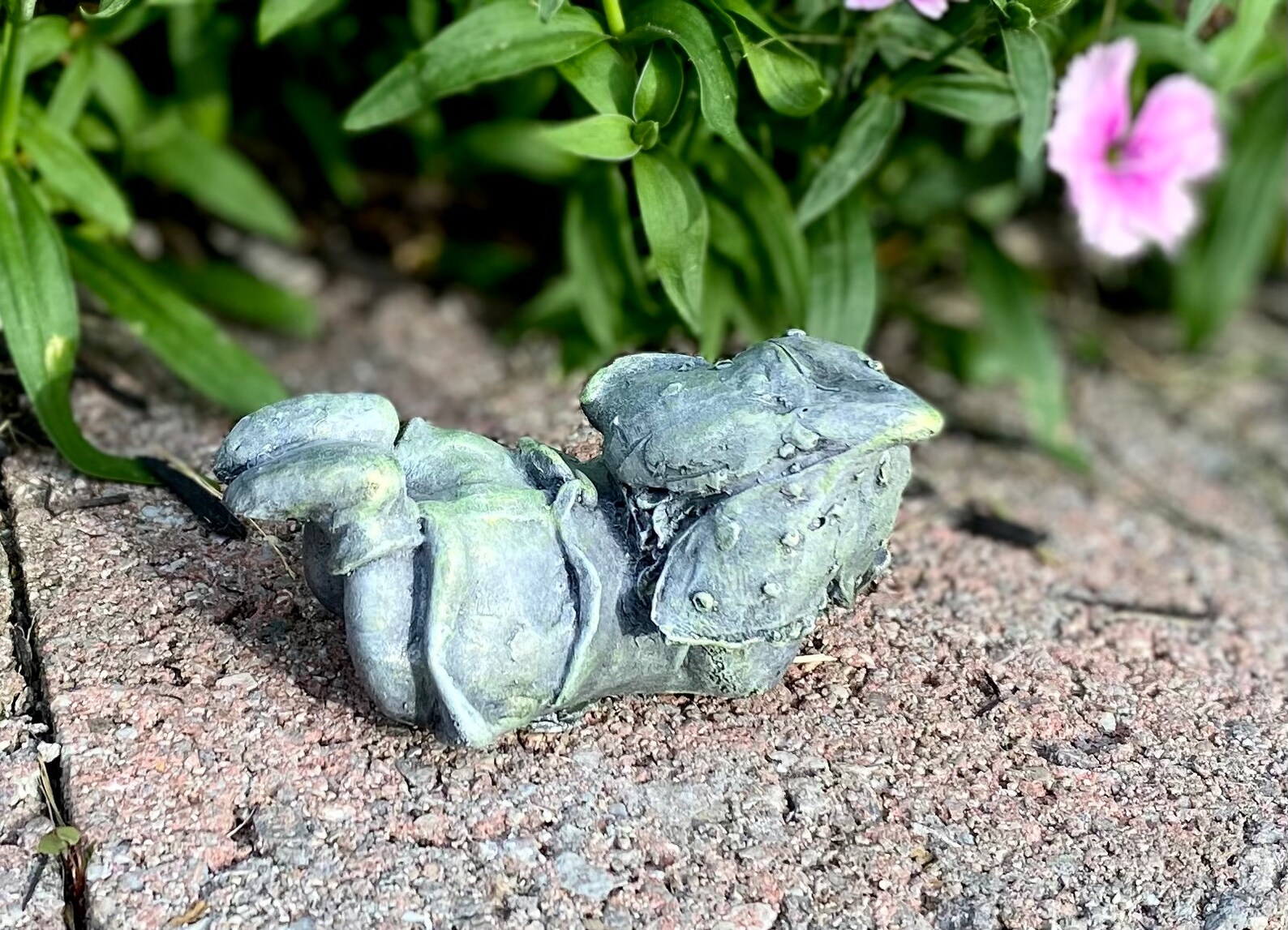 Pixie Statue Figurine, Nature Garden Sprite Concrete Statue, Fairy ...