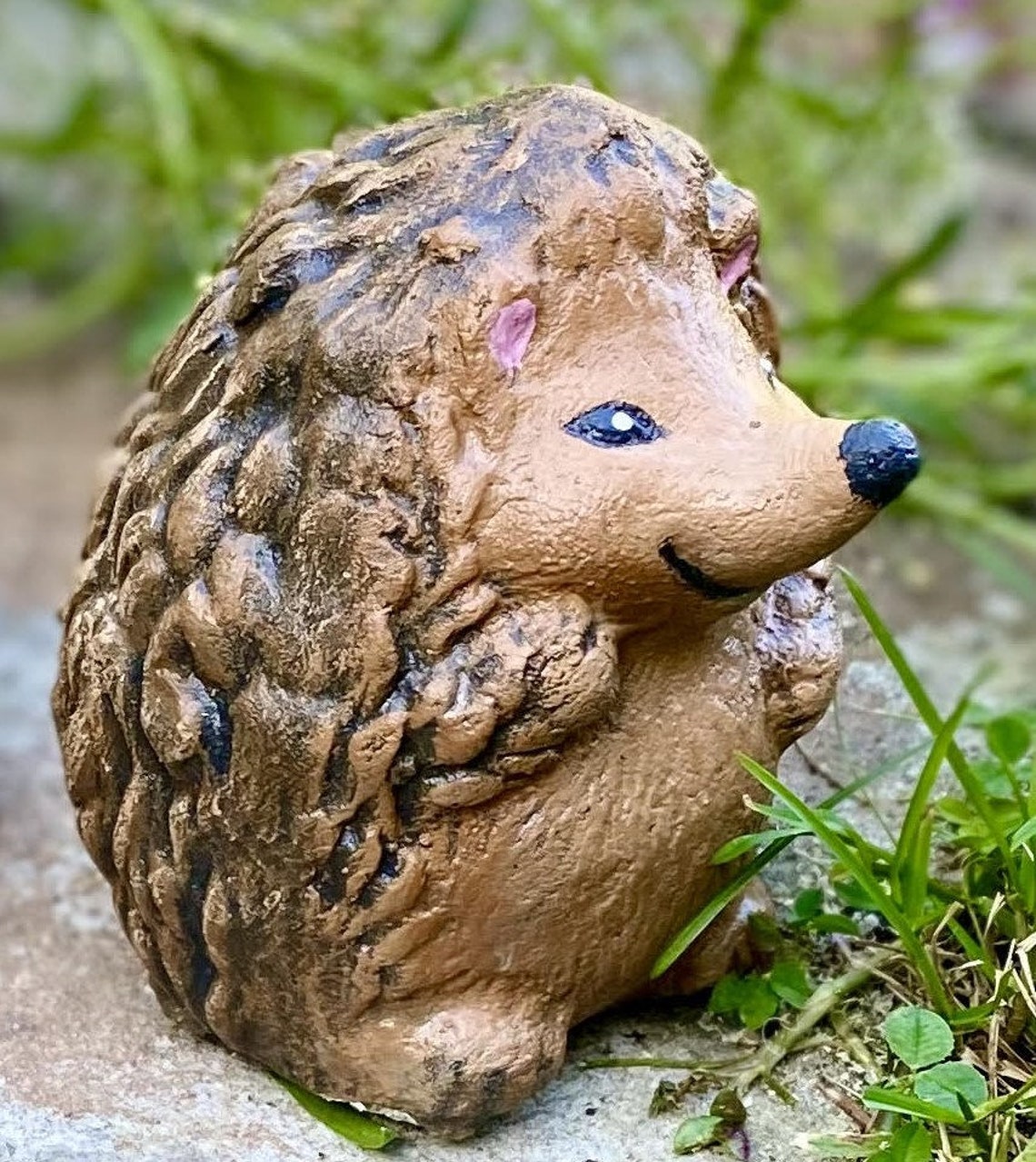 Hedgehog Concrete Statue, Hedgehog Garden Statue, Hedgehog Statue for ...