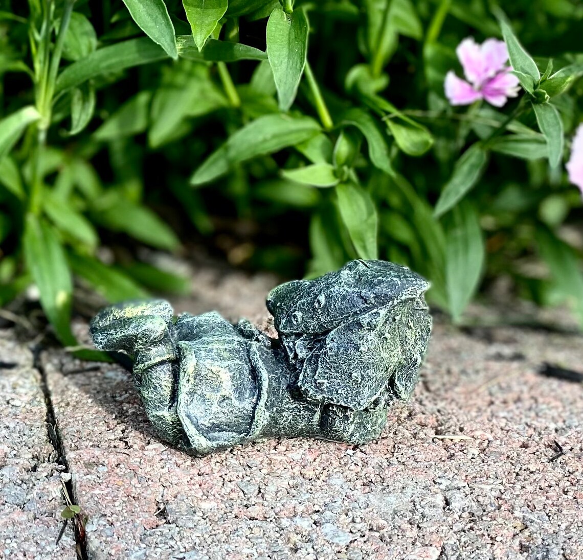 Pixie Statue Figurine, Nature Garden Sprite Concrete Statue, Fairy ...