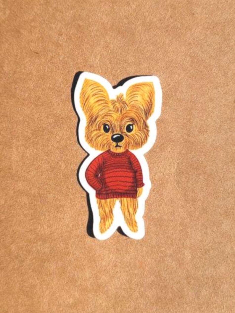 Yorkie Dog Vinyl Sticker 3 Inch, Perfect for Dog Lovers - Etsy