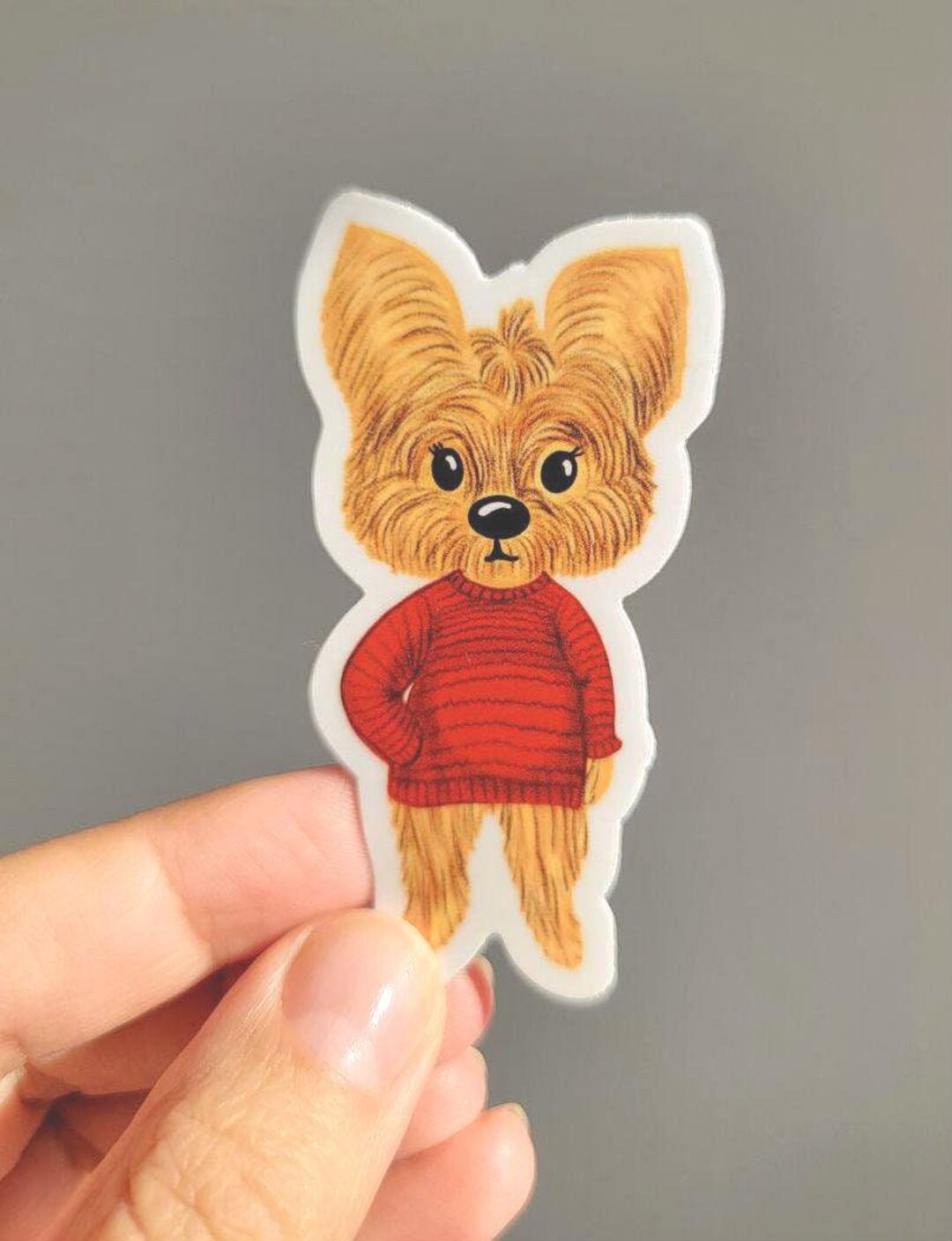 Yorkie Dog Vinyl Sticker 3 Inch, Perfect for Dog Lovers - Etsy