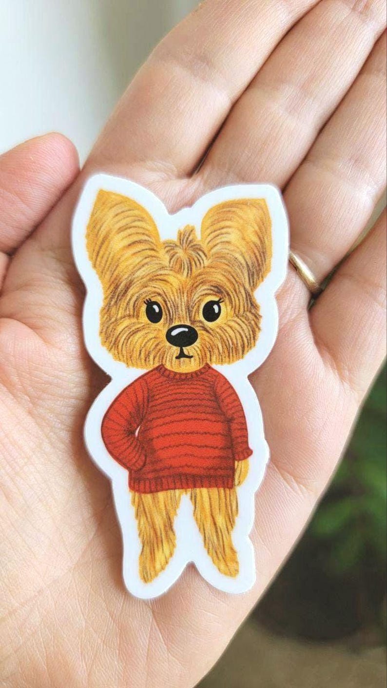 Yorkie Dog Vinyl Sticker 3 Inch, Perfect for Dog Lovers - Etsy