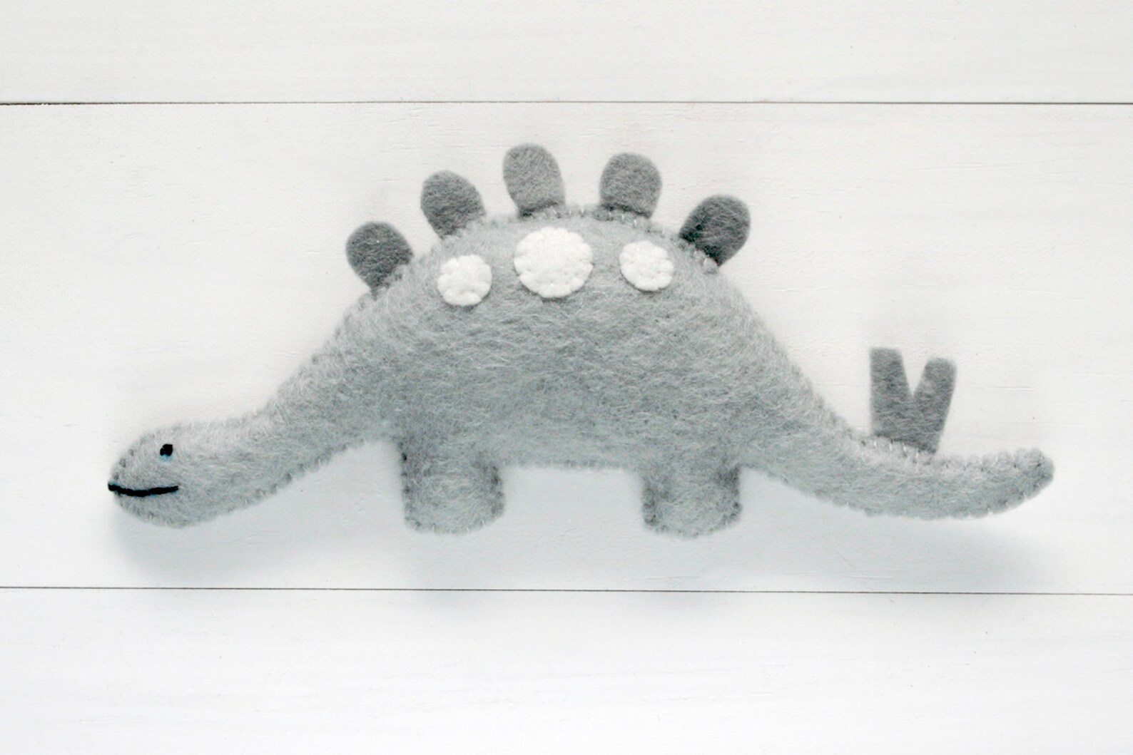 Felt Dinosaur Toys Four Handmade Plush Felt Dinosaurs | Etsy