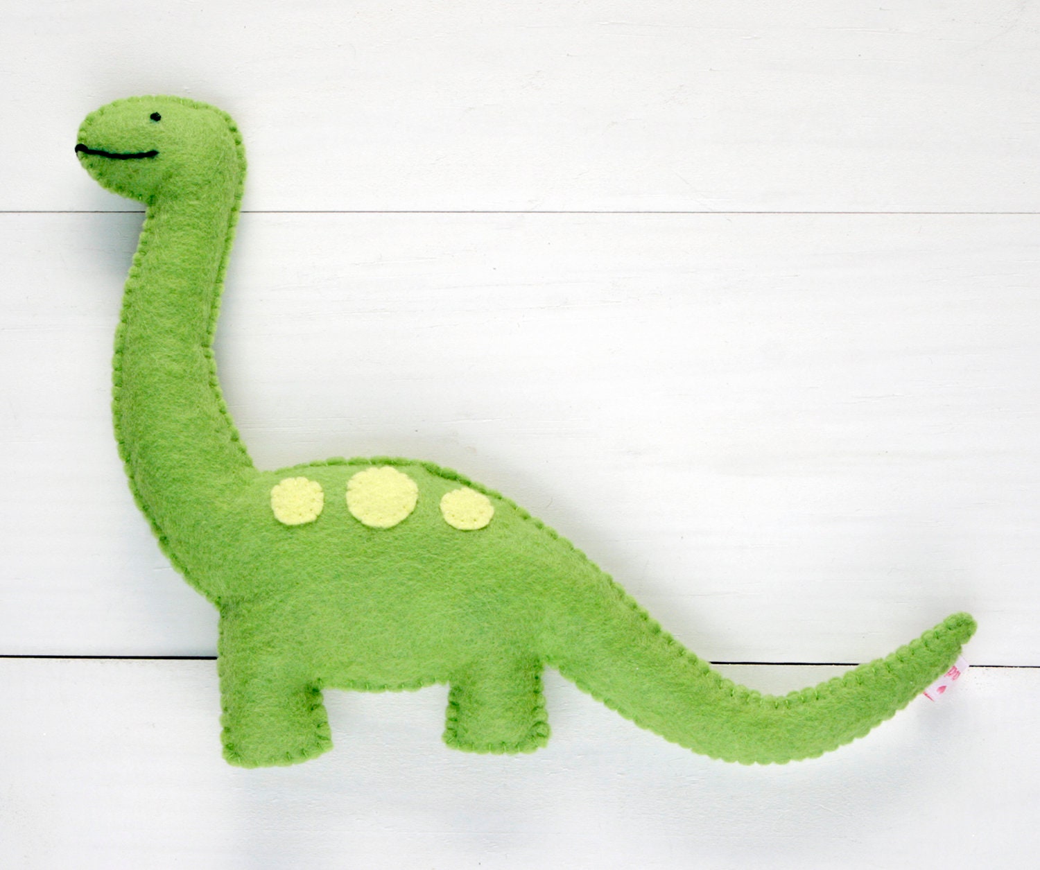 Felt Dinosaur Toys Four Handmade Plush Felt Dinosaurs | Etsy