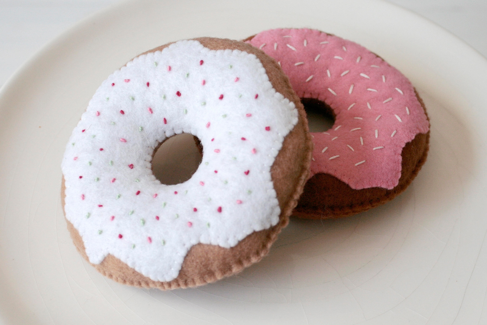 Felt Donuts Set of 6 Donuts for Pretend Play Pretend Food | Etsy Australia