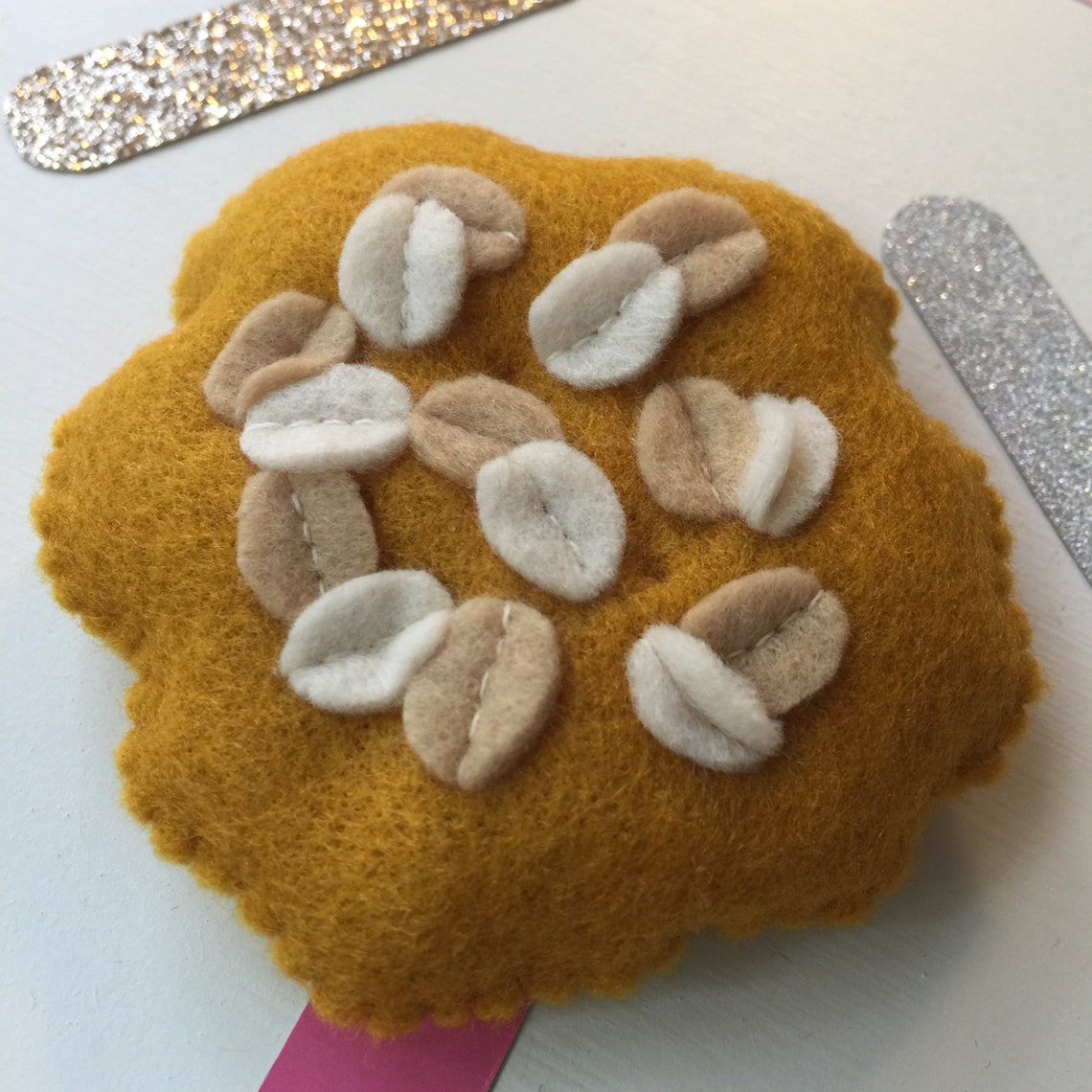 Felt Food Anzac Biscuits Traditional Australian Biscuits Oat - Etsy