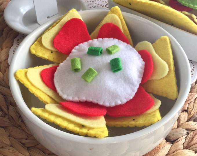 Beautiful high-quality handmade felt play by BurntGingerbreadYum