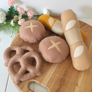 Felt Bread Loaf: Pretend Play Food, Bakery Toy - Etsy