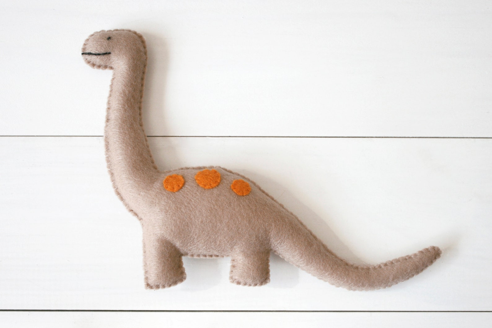 Felt Dinosaur Toys Four Handmade Plush Felt Dinosaurs - Etsy