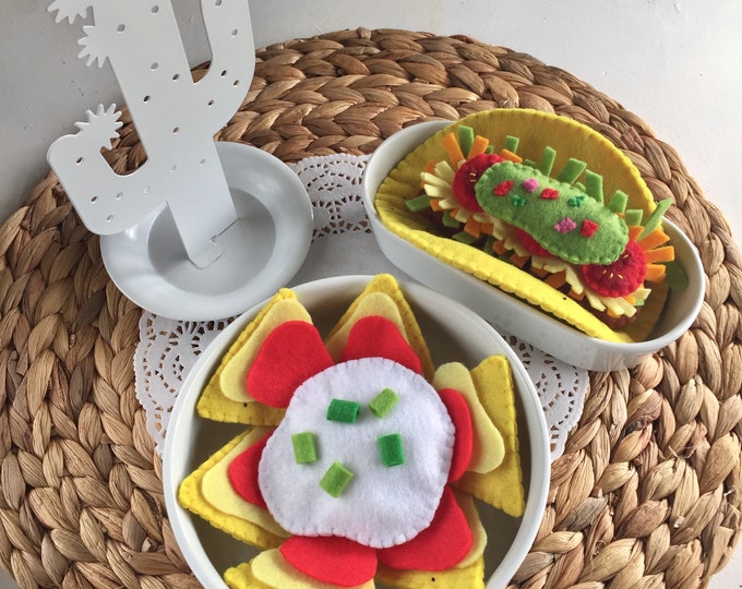 Beautiful high-quality handmade felt play by BurntGingerbreadYum