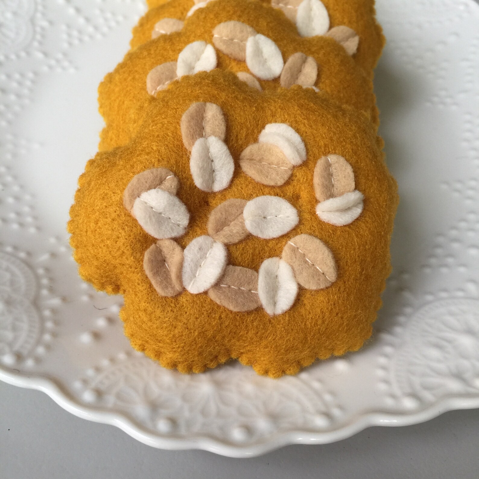 Felt Food Anzac Biscuits Traditional Australian Biscuits Oat - Etsy