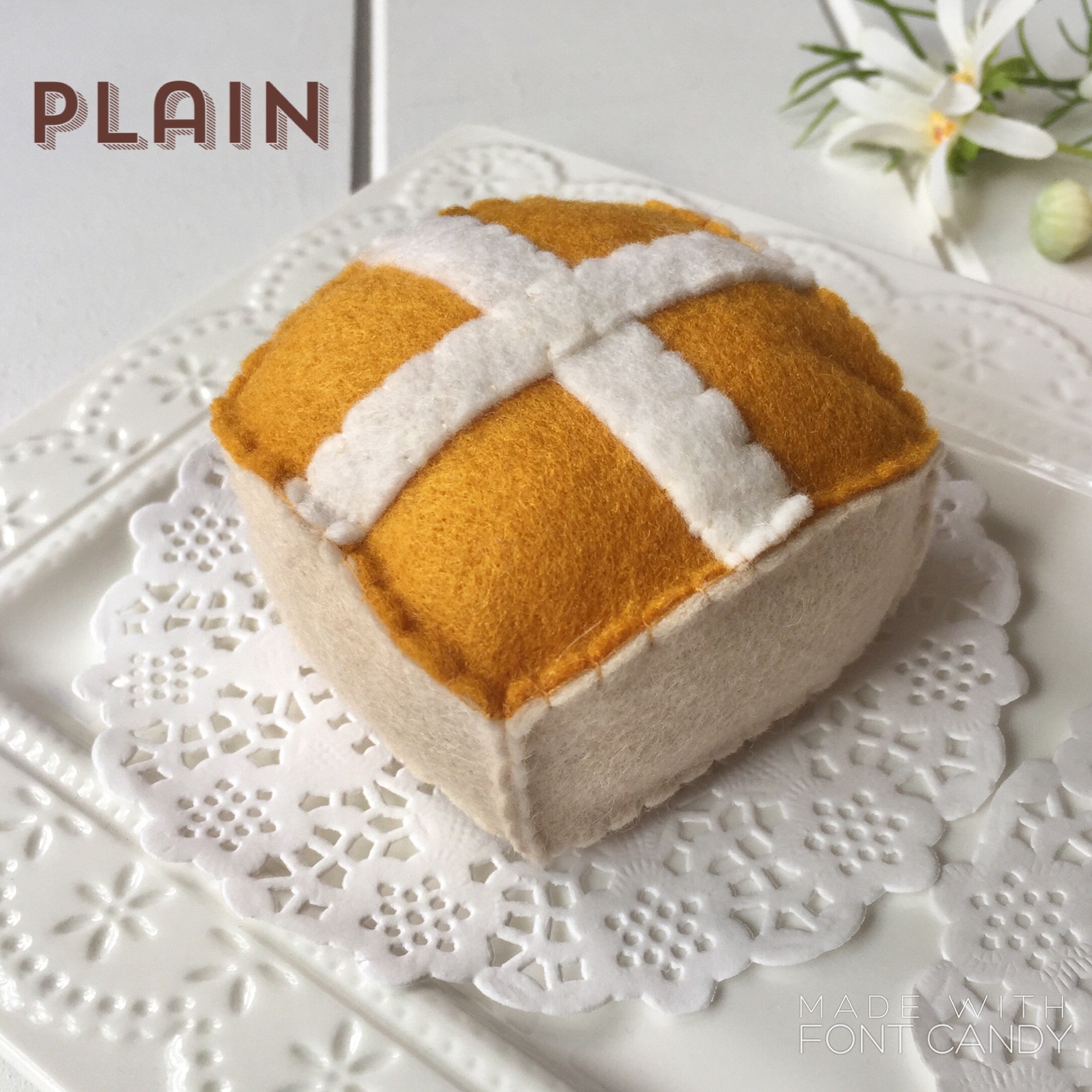 Felt Hot Cross Buns Easter Buns Chocolate Buns Easter Play - Etsy