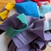 Fleece Scraps by the Pound - Random Colors and Sizes - Etsy