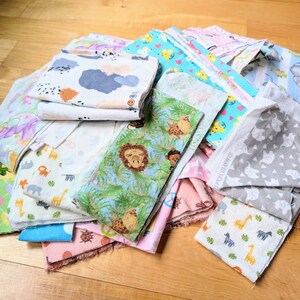 Flannel Scraps by the Pound - Random Colors and Sizes - Etsy