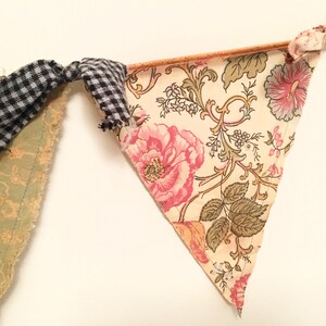 Boho Garland, Pennant Garland, Shabby Chic, Hippie Decor, Boho Decor ...