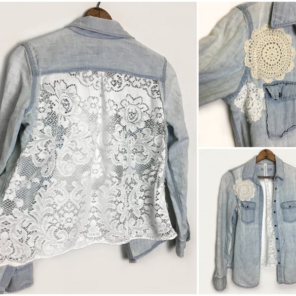 Denim and Lace - Etsy