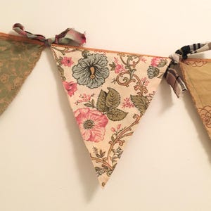 Boho Garland, Pennant Garland, Shabby Chic, Hippie Decor, Boho Decor ...