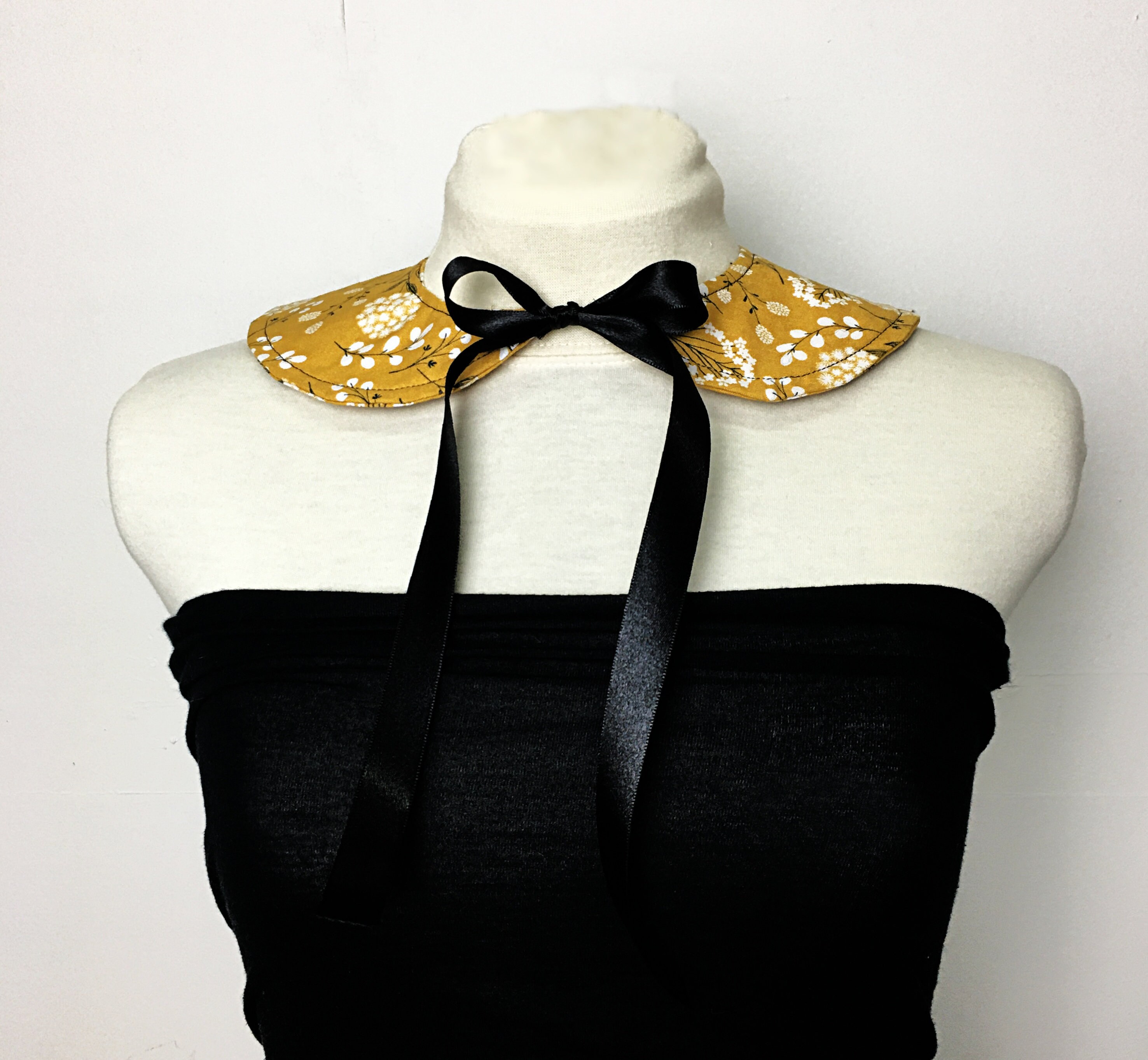 Detachable Collar Pattern and Video Tutorial- Removable Collar Pattern ...