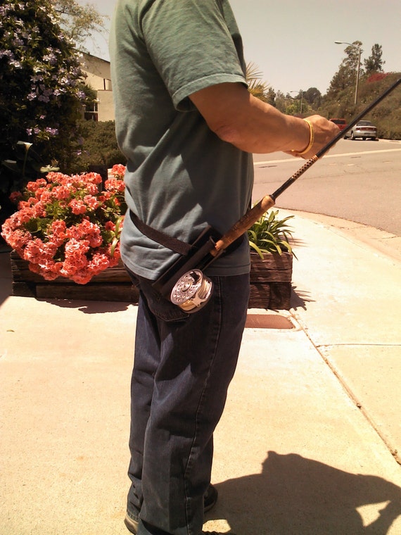 LITTLE HELPER Fishing Rod HOLSTER | Etsy