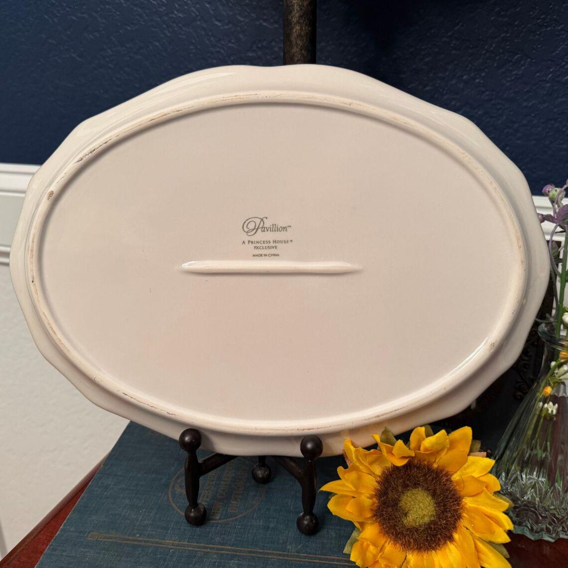 Princess House Pavillion Divided Platter Exclusive - Etsy