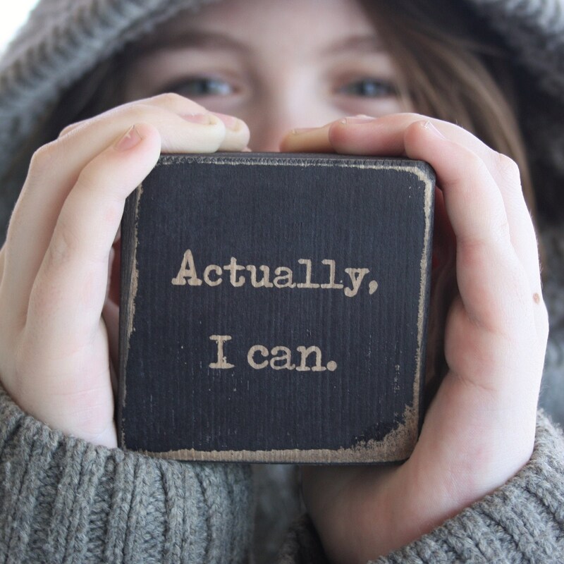 Actually I Can - Etsy