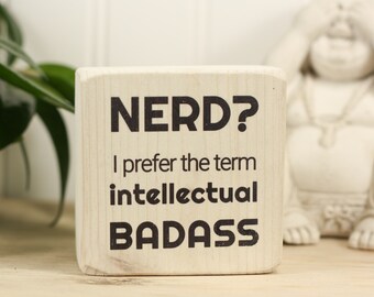 Geek Nerd Gift | Etsy