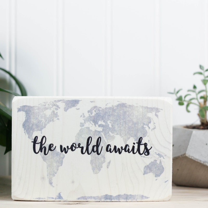 Travel Wood Sign - Etsy