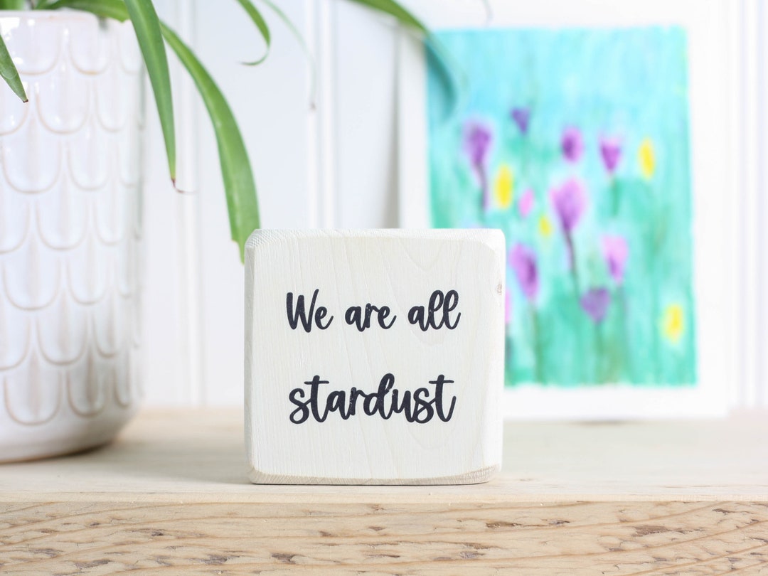 Small Whitewashed Wood Sign 3x3, Science Geekery Gift, Desk or Shelf ...