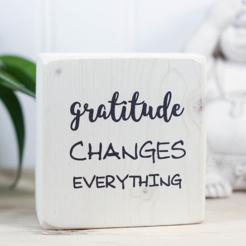 Gratitude Sign - Etsy