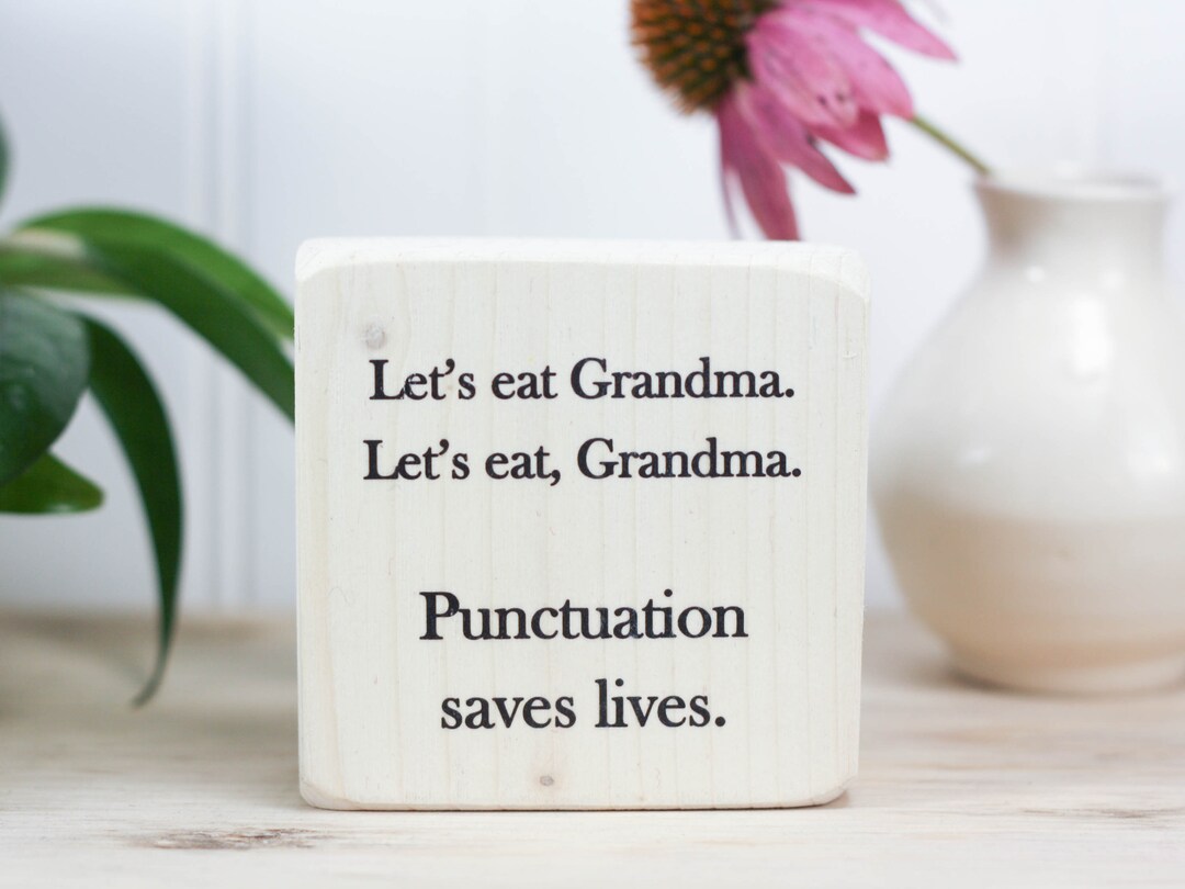 Small Whitewashed 3x3" Wood Sign, English Teacher Gift, Gift for ...