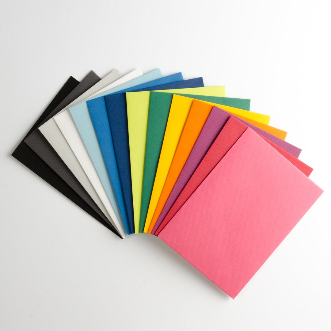 Deluxe Envelope Color Selectable / Postcard Envelope / - Etsy