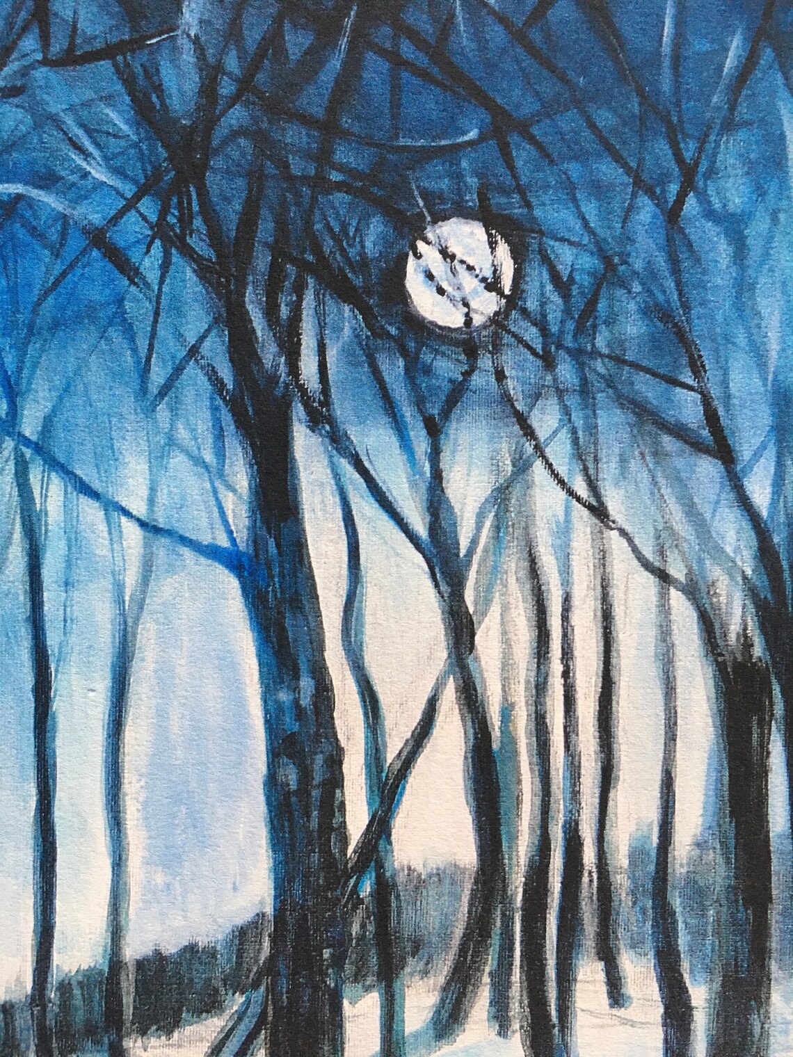 Moonlight Shadows Digital Print 29.5cm X 21cm A4 From - Etsy UK