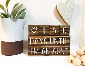 Countdown Blocks | Etsy