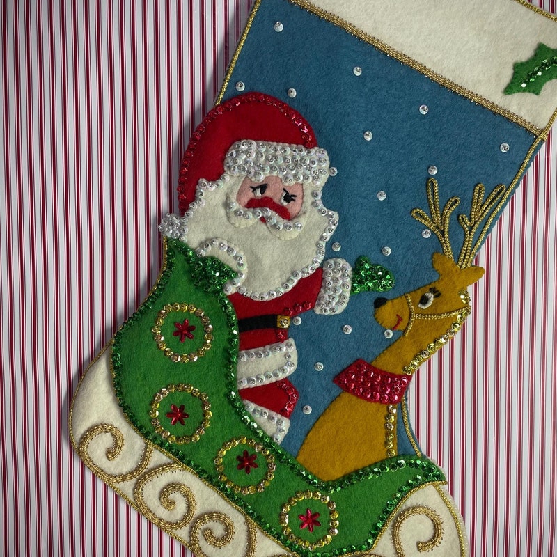 Rare Bucilla Stocking Kit - Etsy