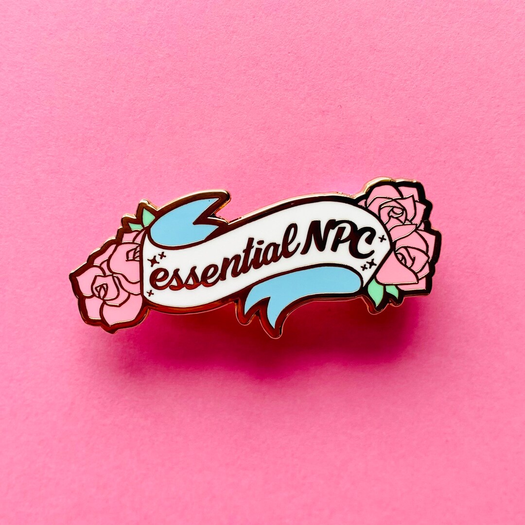 Essential NPC Enamel Pin - Etsy