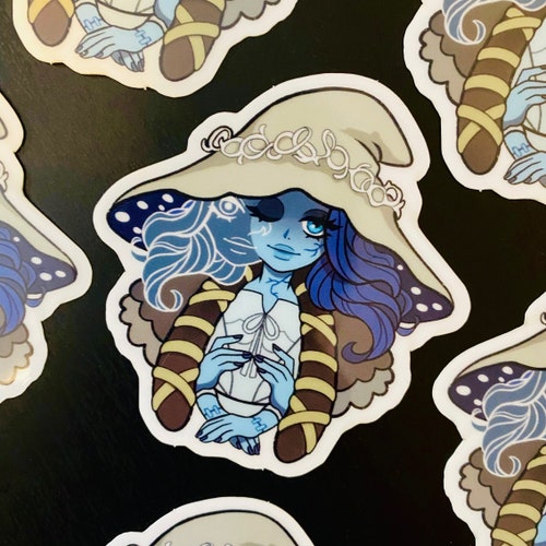 Ranni the Witch Elden Ring Glitter Holographic Sticker - Etsy
